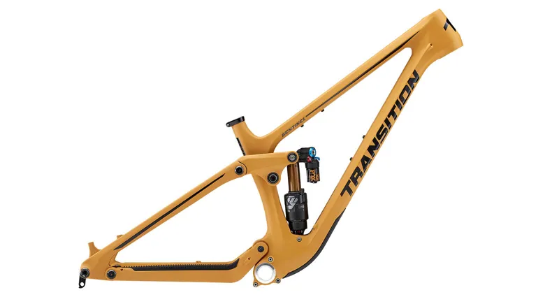 Transition Sentinel Carbon Mountain Bike Frameset Loam Gold