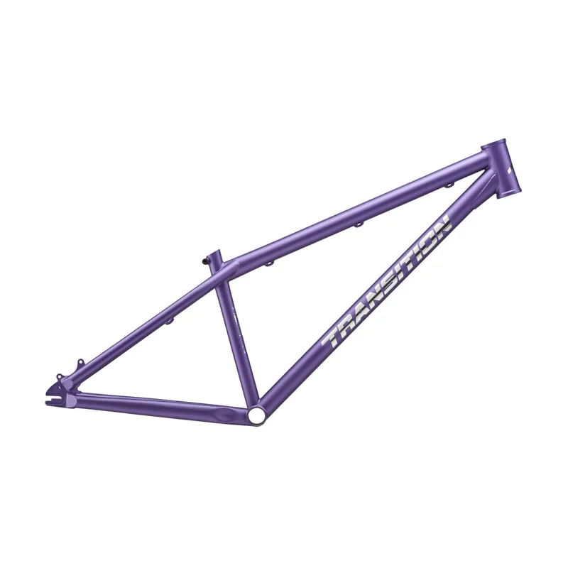 Transition PBJ Frame Steel Frameset in Purple Chrome 2023
